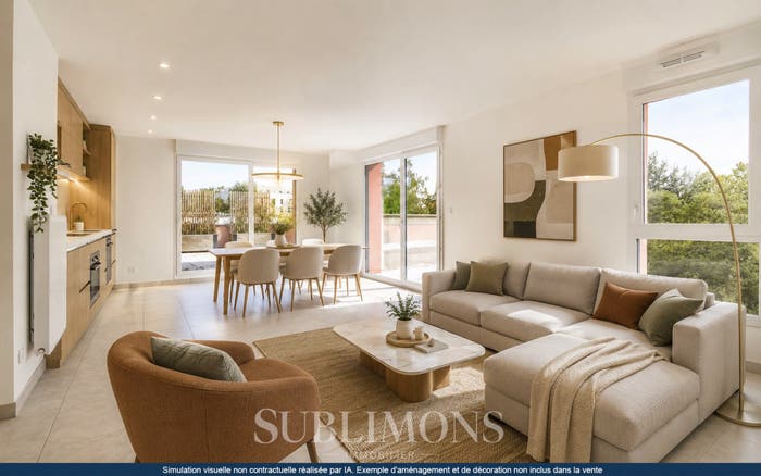 Nantes, La Boissière, La Petite Censive : Appartement 4 pièces à vendre