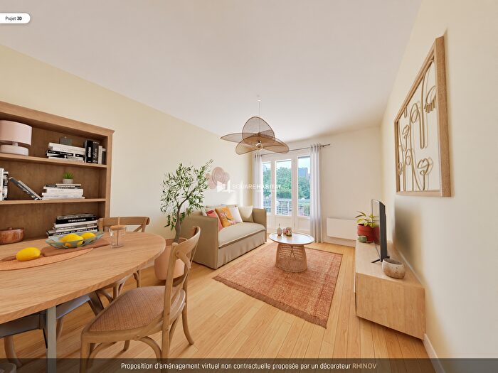 Appartement à vendre - Tours, Centre-ville - 2 pièces - 1 chambre