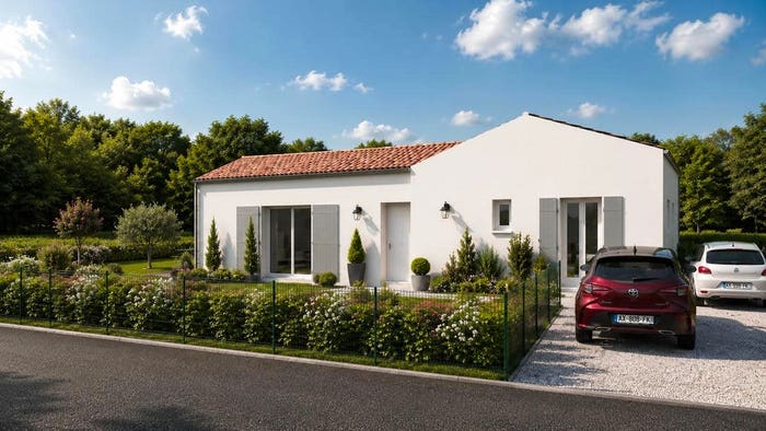 Saujon : Maison 3 pièces à vendre
