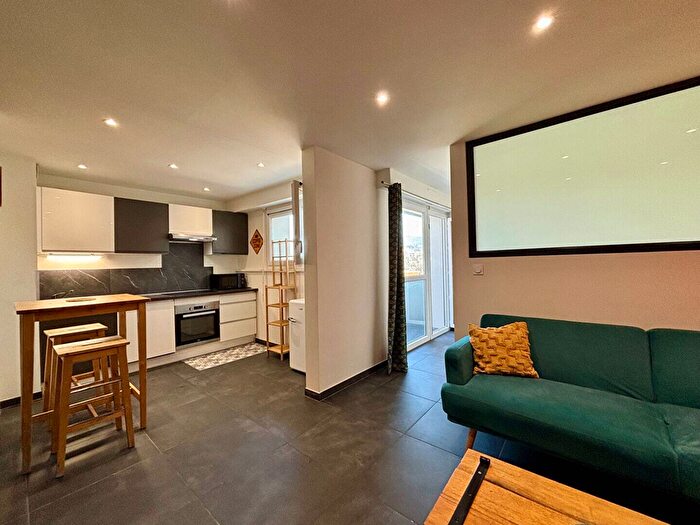 Appartement à louer - Brouaz, Annemasse - 1 pièce - 1 chambre