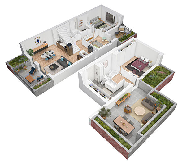 Maisons à vendre et appartements à louer - 3