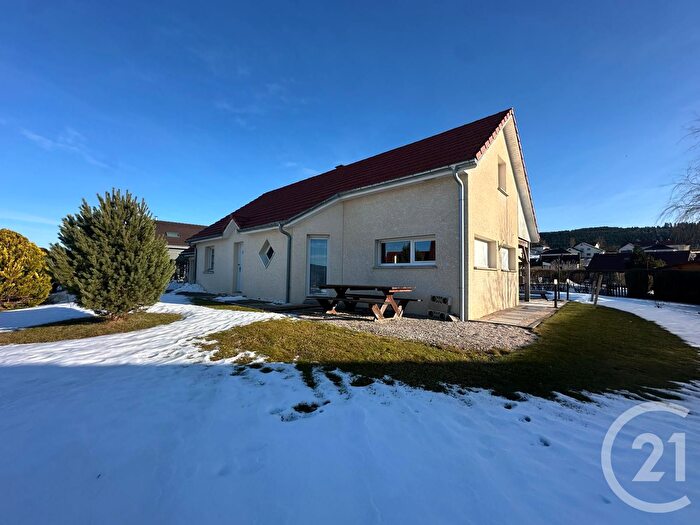 Maison à vendre - Damprichard - 6 pièces - 4 chambres