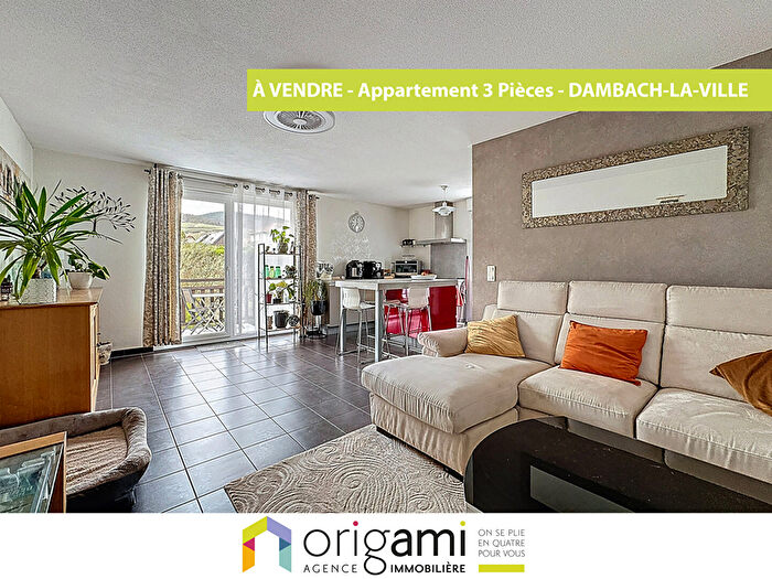 Appartement à vendre - Dambach-la-Ville - 3 pièces - 2 chambres