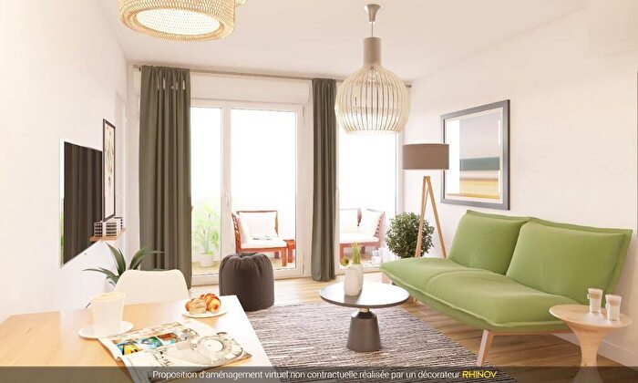 Appartement à louer - Atlantis-Massy Sud - 3 pièces - 2 chambres