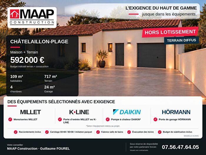 Maison 5 pièces à Châtelaillon-Plage, à vendre