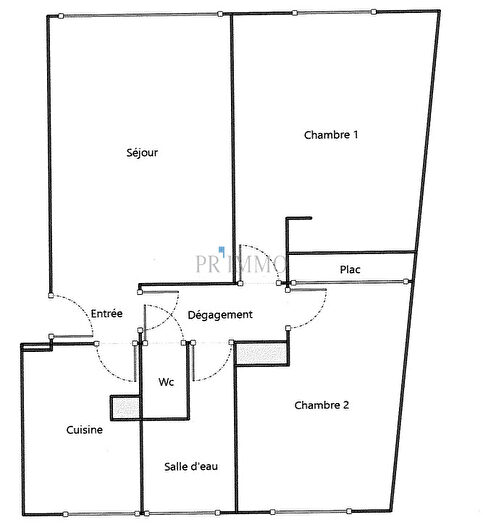 Appartement 3 pièces à vendre - Saint-Raphaël, Centre-ville