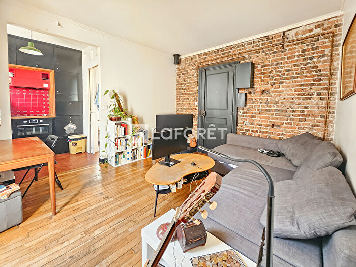 Appartement 2 pièces à Paris 18ème, La Chapelle, Marx Dormoy, à vendre