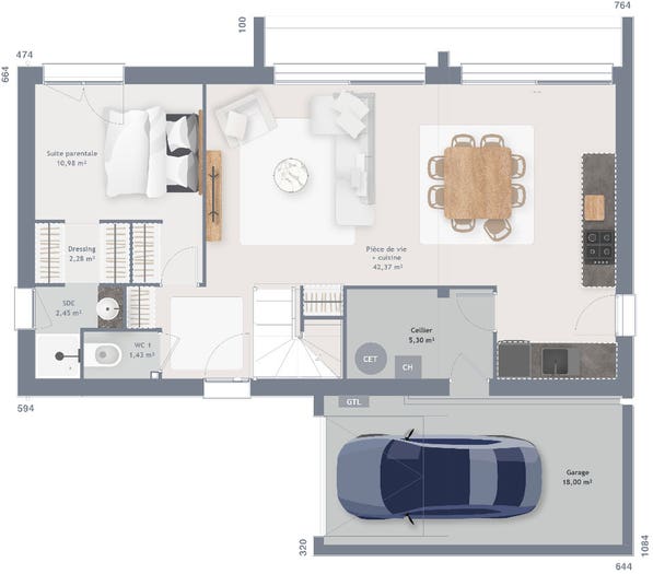 Maisons à vendre et appartements à louer - 2