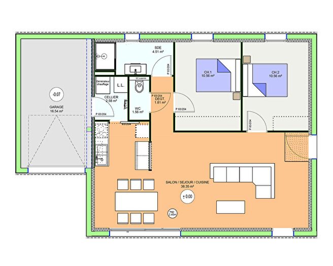 Maisons à vendre et appartements à louer - 2