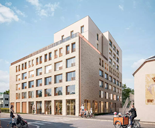 Appartement à louer - Quartiers Sud-Ouest, La Binquenais - 1 pièce