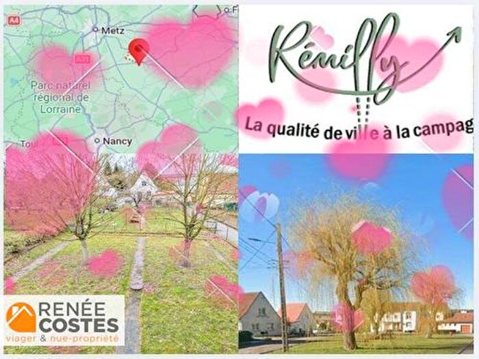 Maison à vendre - Rémilly - 4 pièces - 2 chambres