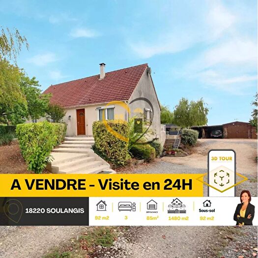 Soulangis : Maison 4 pièces à vendre
