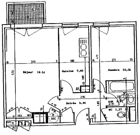 Appartement 2 pièces à louer à Nantes, Hauts-Pavés, Saint-Pasquier, Saint-Félix, Université