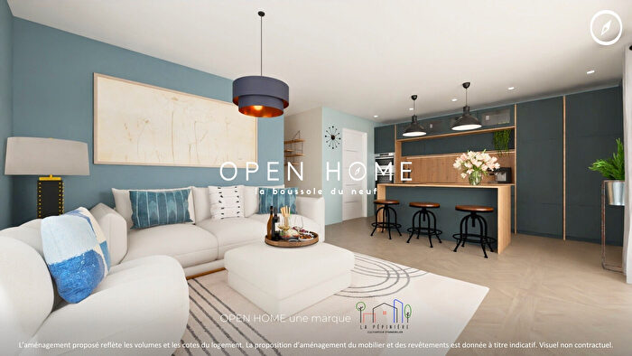 Appartement à vendre - Lipsheim - 3 pièces - 2 chambres