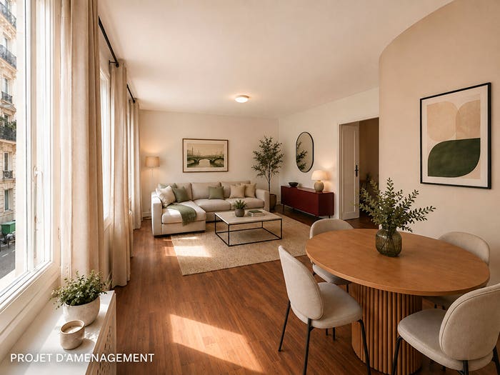 Appartement 3 pièces à Paris 17ème, Ternes, Maillot, à vendre