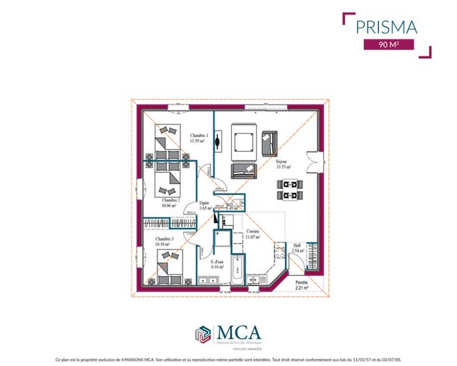 Maisons à vendre et appartements à louer - 3