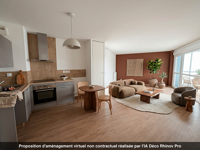 Appartement à vendre - Quartiers Sud-Est, Cimetière de lEst - 3 pièces - 2 chambres