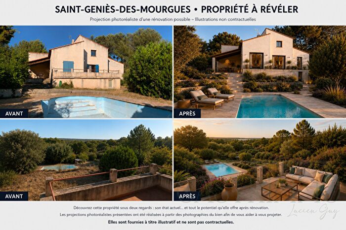 Saint-Geniès-des-Mourgues : Maison 7 pièces à vendre