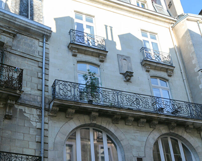Appartement à vendre - Nantes, Centre-ville - 4 pièces - 3 chambres
