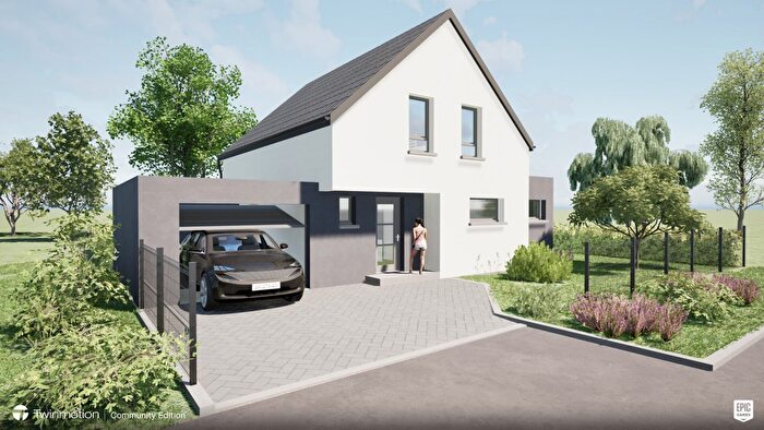 Maison à vendre - Merkwiller-Pechelbronn - 6 pièces - 4 chambres