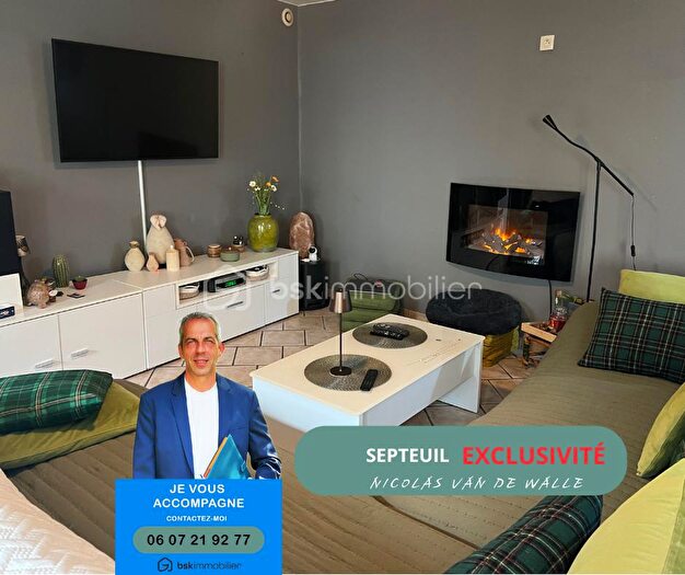 Maison à vendre - Septeuil - 4 pièces - 2 chambres