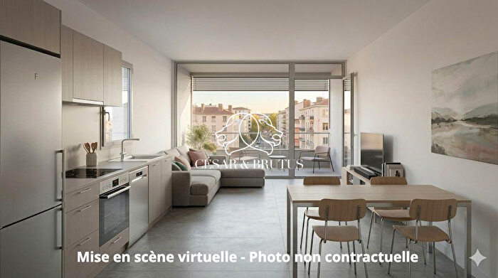 Lyon 7ème, Gerland : Appartement 3 pièces à vendre