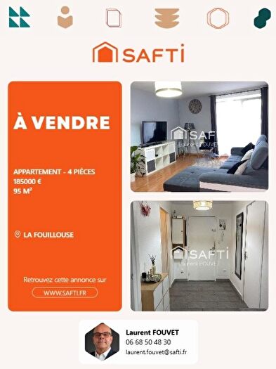 Appartement 4 pièces à vendre à La Fouillouse