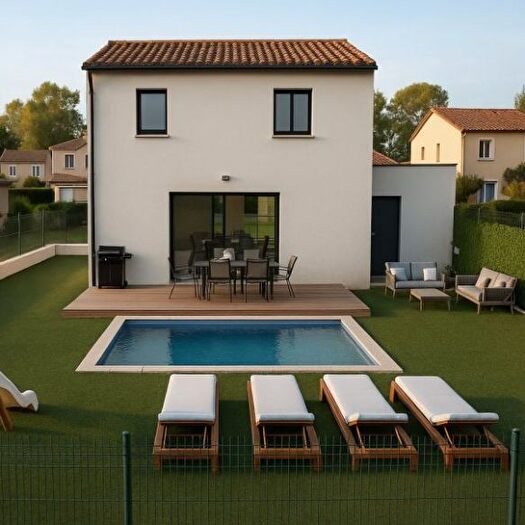 Maison à vendre - Saint-Brès - 4 pièces - 3 chambres