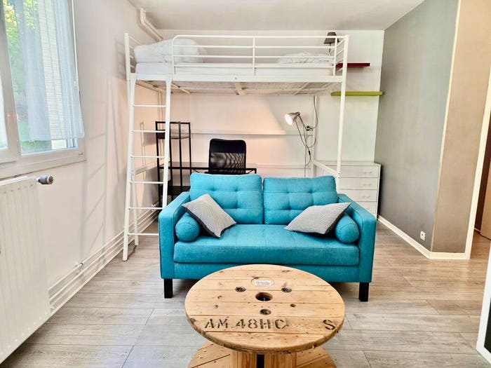 Bois d'Amour-Porte de Paris-Courlancy, Reims - Appartement 1 pièce à louer