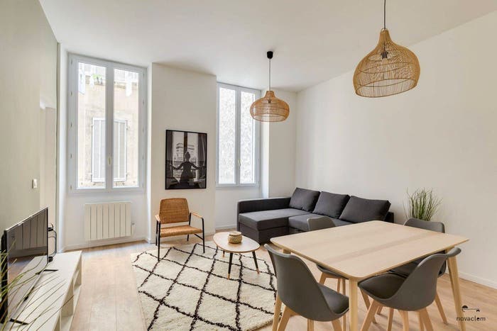 La Joliette, Marseille 2ème arrondissement - Appartement 3 pièces à louer