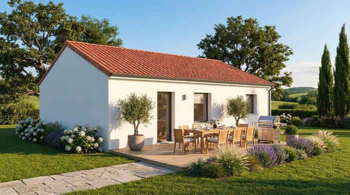 Maison 3 pièces à vendre - Angliers