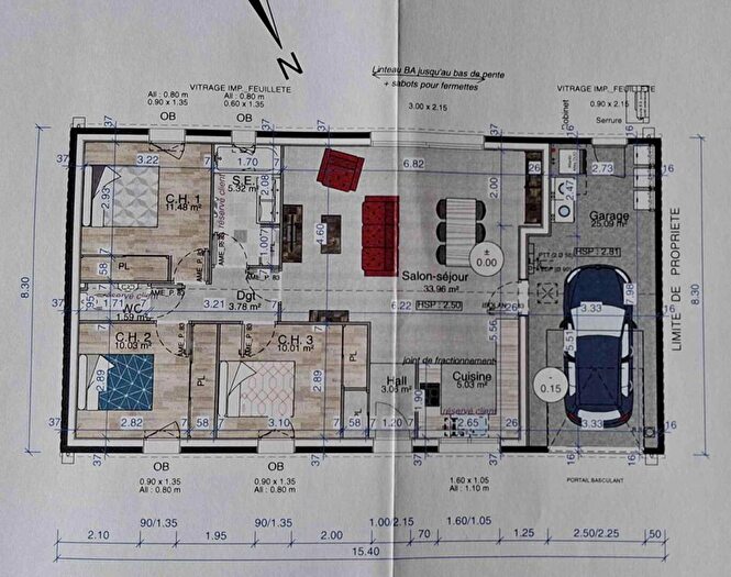 Maison à vendre - Chavagnes-en-Paillers - 4 pièces - 3 chambres