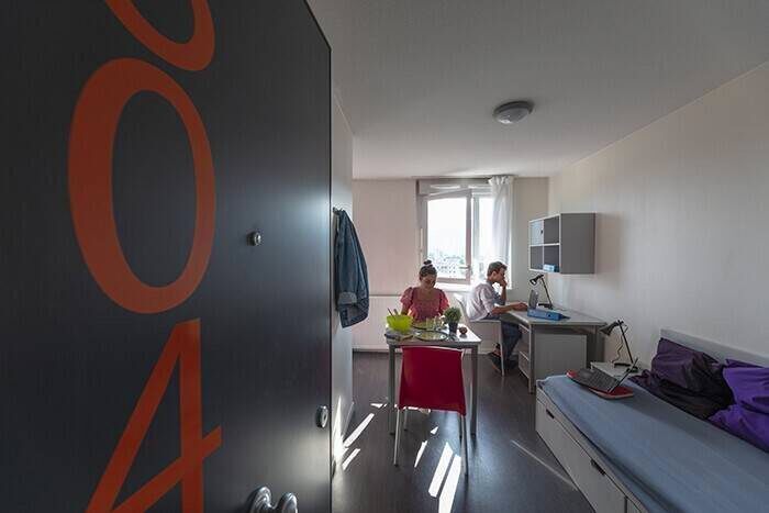 Appartement à louer - Abbaye, Grenoble - 1 pièce