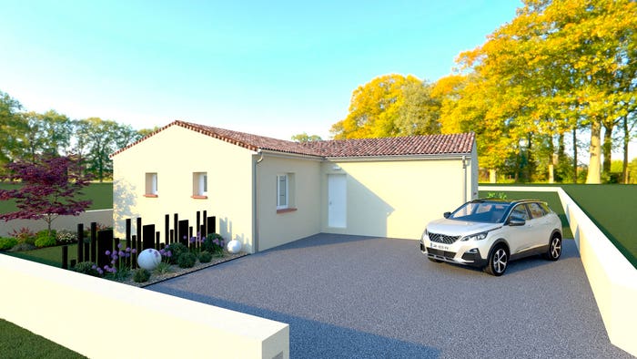 Maison 4 pièces à vendre à Bonrepos-sur-Aussonnelle