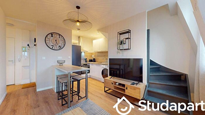 Appartement à louer - Caulier, Lille - 1 pièce - 1 chambre