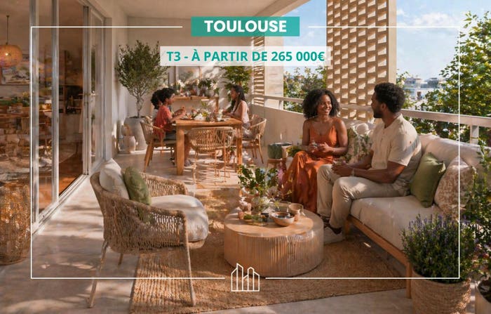 Maison 3 pièces à vendre - Toulouse, Lardenne