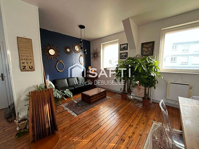 Appartement à vendre - Béthune, Centre-ville - 3 pièces - 1 chambre