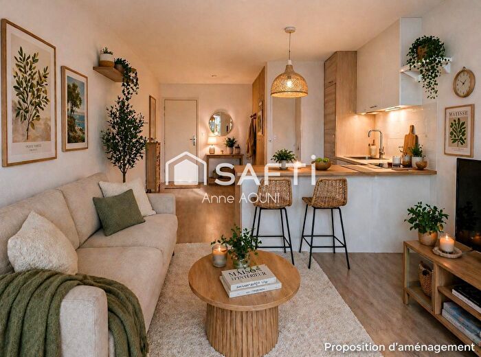 Bruges, Ausone, La Hutte, Le Grand Darnal : Appartement 2 pièces à vendre