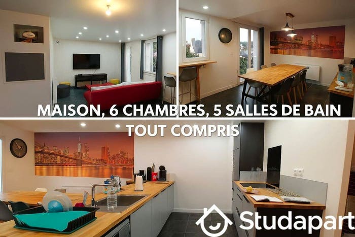 Ergue Armel, Quimper - Appartement 1 pièce à louer