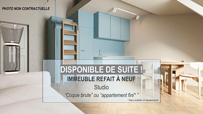Appartement 1 pièce à vendre à Nantes, Hauts-Pavés, Saint-Pasquier, Saint-Félix, Université