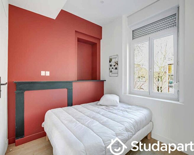 Appartement à louer - Vauban Esquermes, Lille - 1 pièce - 1 chambre