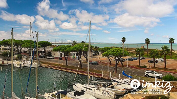 Appartement à vendre - Le Grau-du-Roi, Port Camargue, Les Marinas, Plage Sud, Plage Nord - 3 pièces - 2 chambres