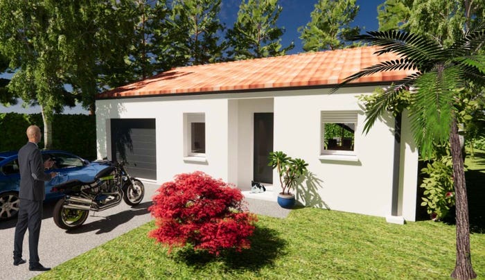 L'Aiguillon-sur-Vie : Maison 3 pièces à vendre