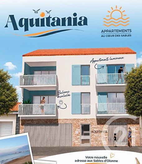 Appartement 4 pièces à vendre - Les Sables-d'Olonne, Les Roses, Route du Château d'Olonne