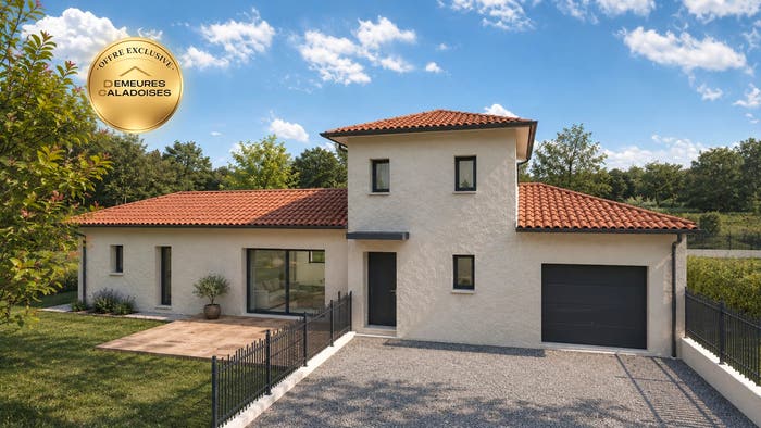 Maison 4 pièces à Saint-Chef, à vendre
