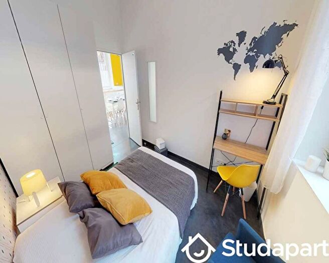 Appartement à louer - Moulins, Lille - 1 pièce - 1 chambre