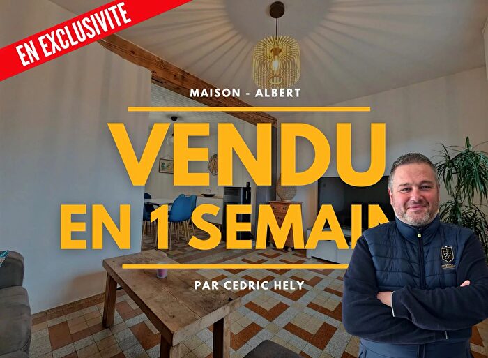 Maison à vendre - Albert - 4 pièces - 3 chambres