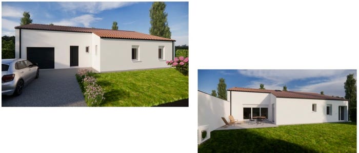 Touvois - Maison 4 pièces à vendre