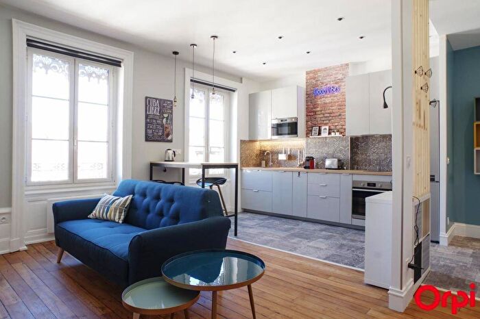 Appartement à louer - Guillotière, Lyon ème arrondissement - 1 pièce - 1 chambre