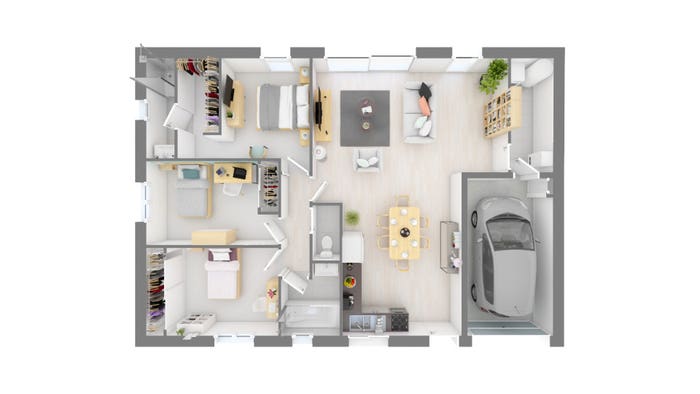 Maisons à vendre et appartements à louer - 2
